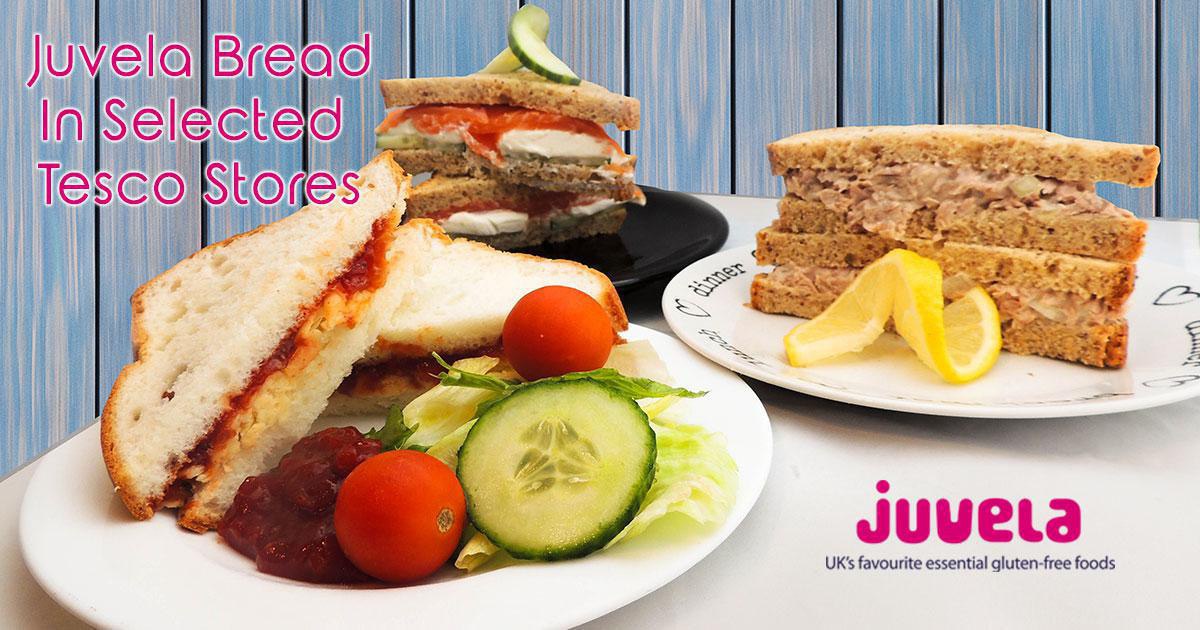 Juvela Bread in Selected Tesco Stores - Coeliac Sanctuary
