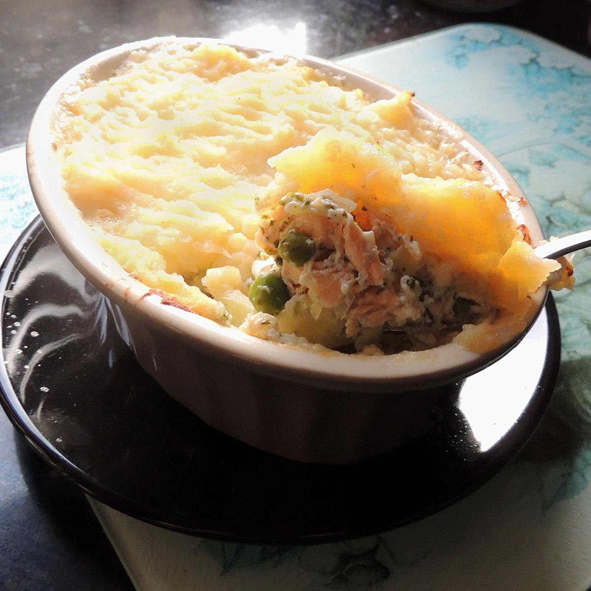 Gluten Free Swede Topped Fish Pie - Coeliac Sanctuary